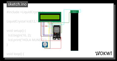 Lab 4 Electrónica Wokwi Esp32 Stm32 Arduino Simulator