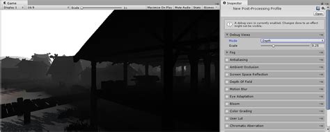 Unity Manual Debug Views