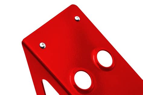 Polaris Rzr Red Dead Pedal And Foot Rest Cover Set By Utv Inc