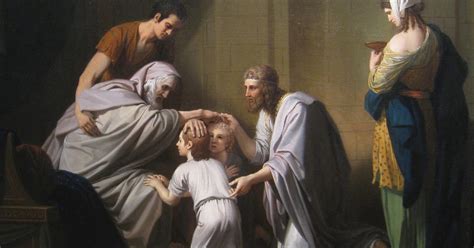 The Peace And The Passion Glimpses Of Grace Jacob Blesses The Younger Son