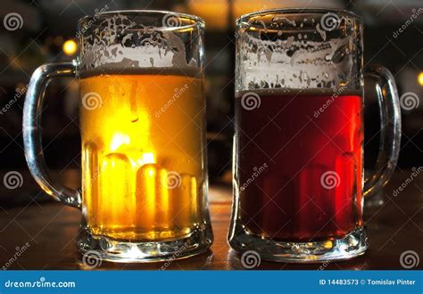 Beer Mugs Stock Image Image Of Alcohol Beverage Detail 14483573