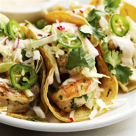 Grilled Shrimp Tacos Grilled Shrimp Tacos Wmango Salsa Delish