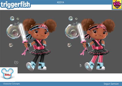 Segun Samson Character Designer Kiya And The Kimoja Heroes