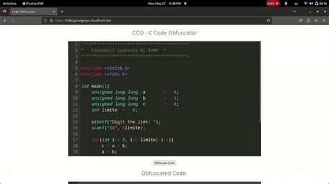 Demo C Obfuscator Youtube