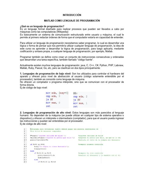 Guia 1 Algoritmos Secuenciales Pdf Lenguaje De Programación Programación De Computadoras