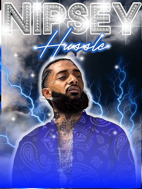 Nipsey Hussle Graphic Tee Png Etsy