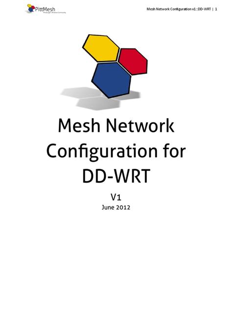 Dd Wrt Setup V1 Pdf Router Computing Ip Address