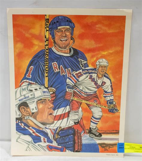 Vintage 1992 Mark Messier 11 X 14