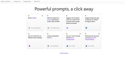 Use Copilot Prompt Gallery With A Screen Reader Microsoft Support