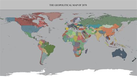 The World In 2070 Rimaginarymaps