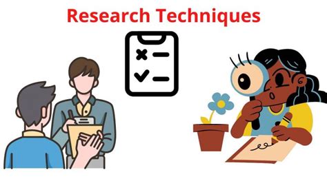 Research Techniques Methods Types And Examples
