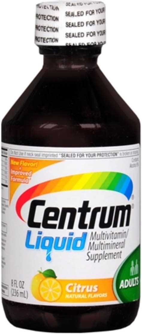 Centrum Liquid Multivitamin 8 Oz Amerikasepetim