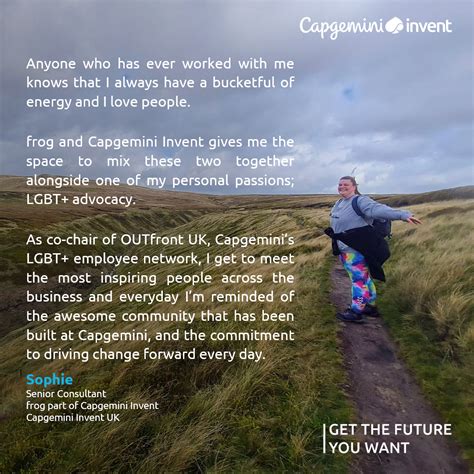 Capgemini Invent On Linkedin Outfront Capgemini Uk Career Future Data Pride