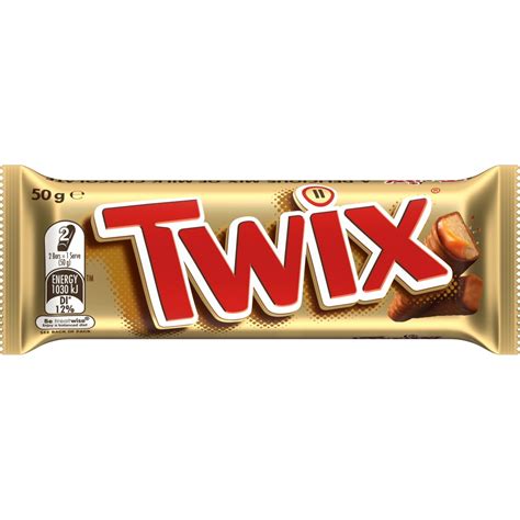 Twix Chocolate Bar With Biscuit And Caramel 50g Kmart