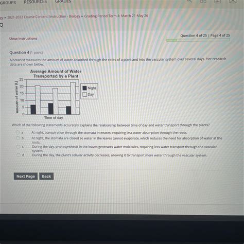 Which Of The Following Statements Accurately Explains The Relationship Between Time Of Day And