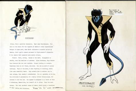 Nightcrawler Original Pitch By Dave Cockrum Rnightcrawler
