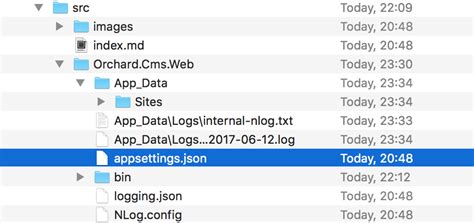 Osx Logs Are Not Stored At Right Path · Issue 818 · Orchardcmsorchardcore · Github
