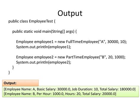 Session 4 More On Polymorphism Array And Exception Handling Ppt