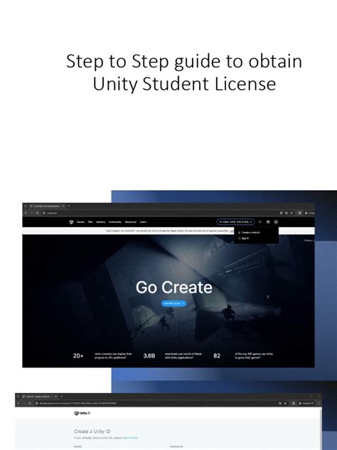 Unity Licensing Steps Pdf