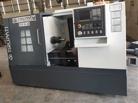 Gray Cnc Lathe Machine At Best Price In Rajkot Tirupati Cnc Products
