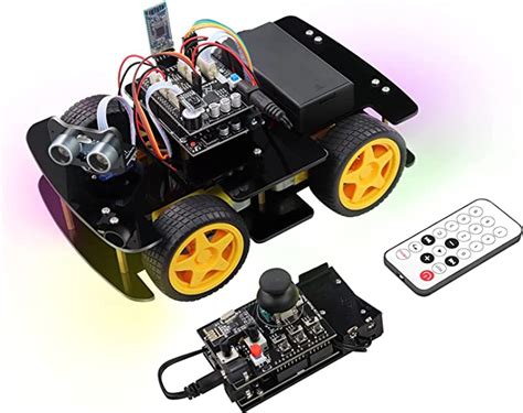 Freenove 4wd Car Kit With Rf Remote Compatible With Arduino Ide Line
