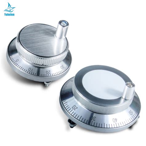 Cnc Manual Pulse Generator 5v 12v 24v 60mmhand Wheel Pulse Encoder Mill Router Manual Control
