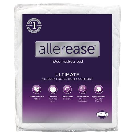Allerease Ultimate Allergy Comfort Mattress Pad