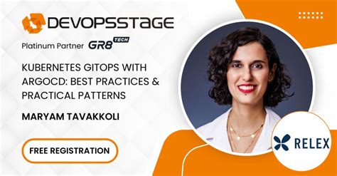 Meet The Devops Stage Speaker Maryam Tavakkoli Senior Cloud Engineer Relex Solutions With A