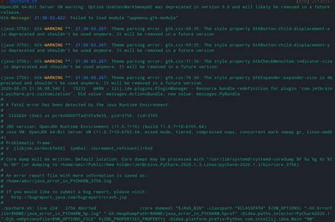 Fatal Error In Pycharm AUR Manjaro Linux Forum