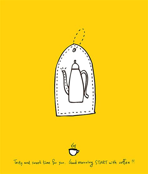 유토이미지 카페 일러스트 손으로 그린 커피 그림