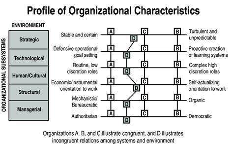 Congruence And Incongruence Between Organizational Subsystems Adapted