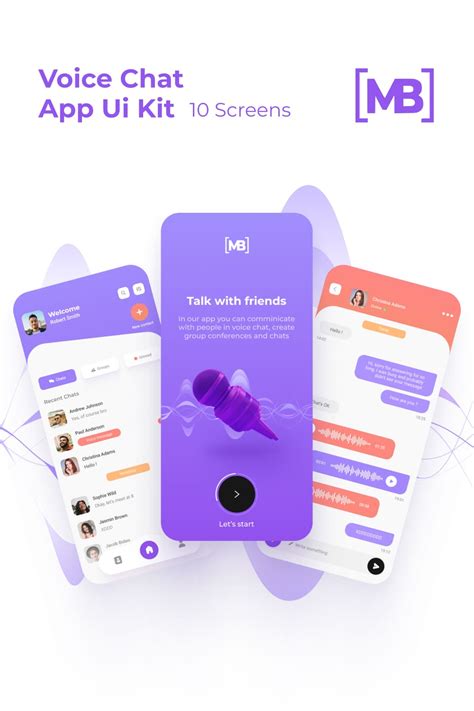 Voice Chat App Ui Master Bundles