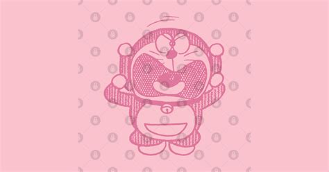 Angry Doraemon Retro Pink 1969 Doraemon T Shirt Teepublic