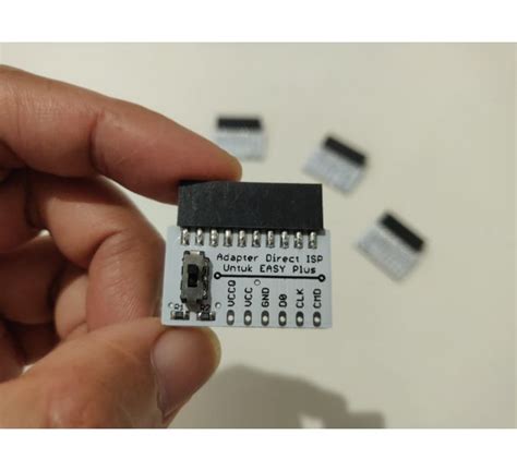 Jual Adapter Direct ISP Emmc Khusus Easy JTAG Plus Dengan Resistor Dan Switch Pullup
