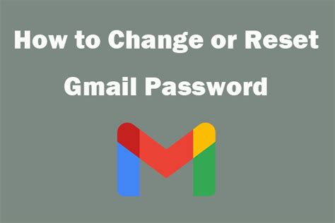 How To Change Or Reset Your Gmail Password How To Change Or Reset Your Gmail Password