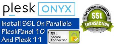 Install SSL On Parallels Plesk Panel And Plesk Post X Servermanagement