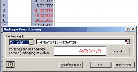 Excel Bedingte Formatierung Abhängig Vom Aktuellen Datum Pctipp Ch