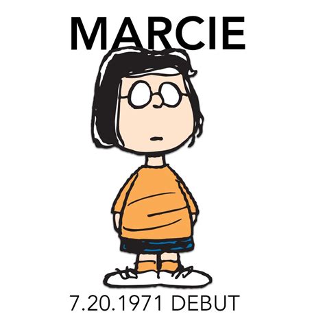 Peanuts Characters Marcie