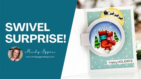 Rotating Pop Up Card Tutorial Swivel Surprise Youtube
