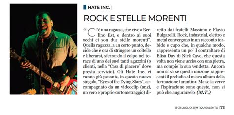 Hate Inc Terzo Canto