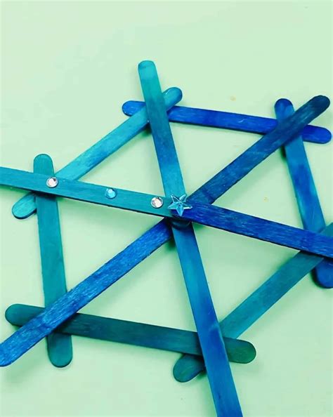 Popsicle Sticks Snowflake Craft An Easy Step By Step Tutorial