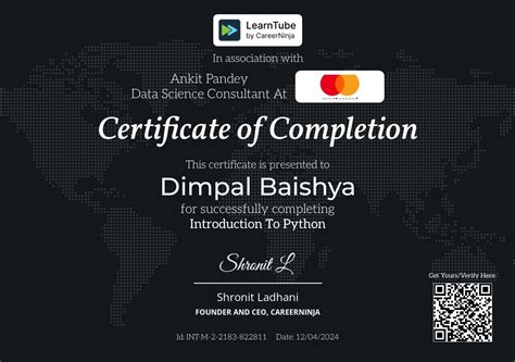 Dimpal Baishya On Linkedin I Have Successfully Completed The