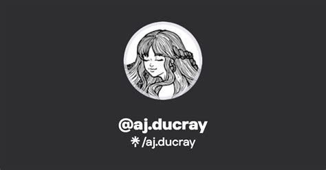 Aj Ducray Twitter Instagram Facebook Linktree