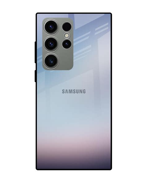 Buy Light Sky Texture Premium Glass Case For Samsung Galaxy S23 Ultra
