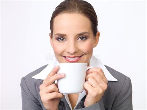 Cute Business Woman Stock Photo Image Of Look Closeup