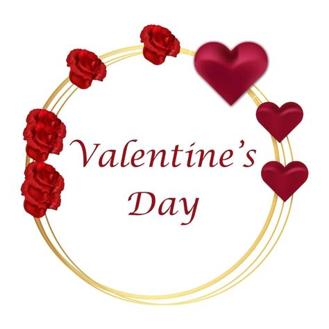 발렌타인 데이 일러스트 프리미엄 벡터