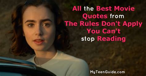 All The Best Movie Quotes From The Rules Dont Apply