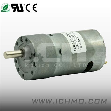 37mm 12 Volt 24 Volt Dc Geared Motor With Encoder China 12 Volt Dc
