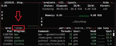 [request] regular expression to filter process · issue 387