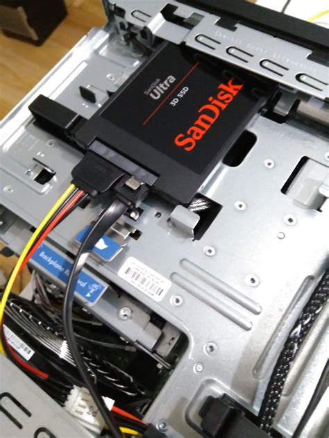 Home Server Install SSD To HP Microserver Gen